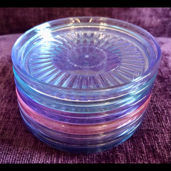 Tupperware | Dining | Vintage Preludio Acrylic Tupperware Coaster Set ...